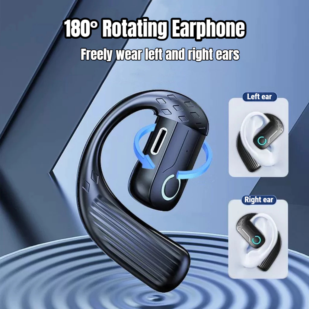 HQAi OWS A1Pro Fone de Ouvido Bluetooth Sem Fio Compatível com Orelhas ...