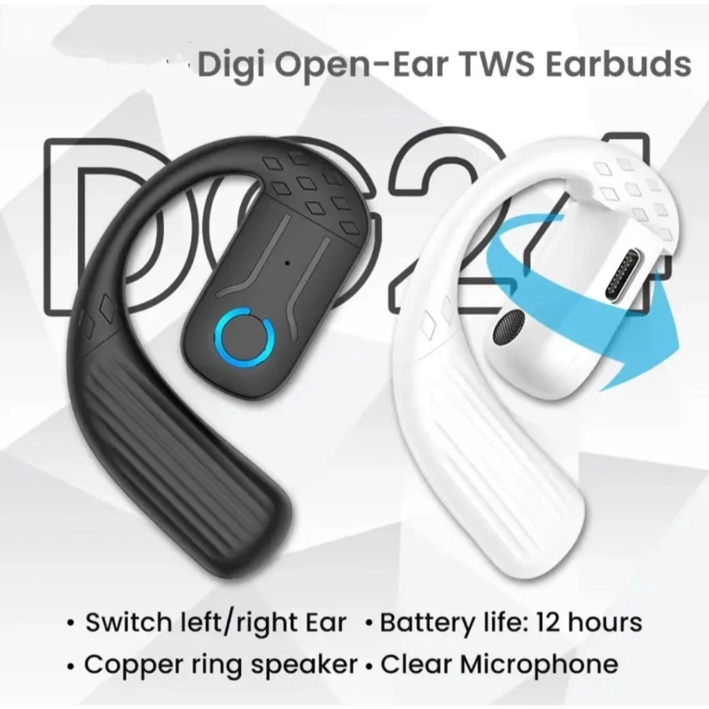 HQAi OWS A1Pro Fone de Ouvido Bluetooth Sem Fio Compatível com Orelhas ...