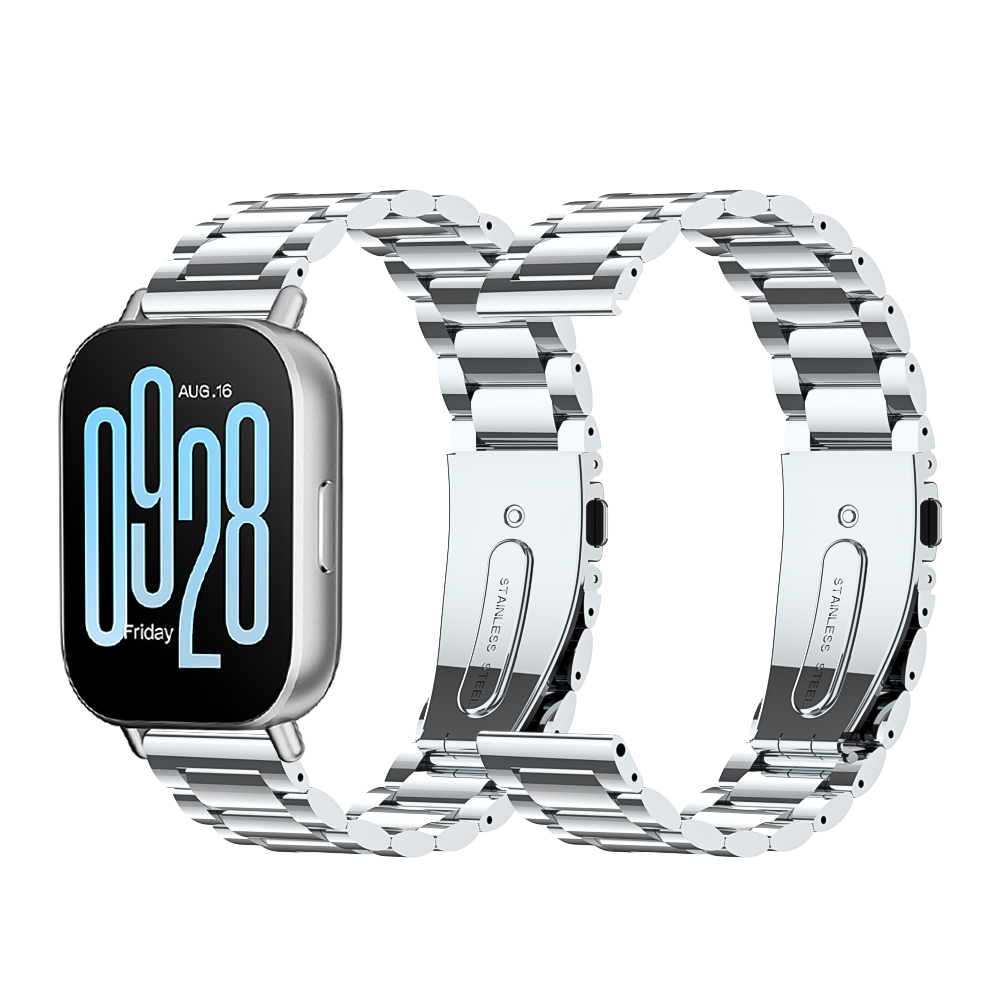Pulseira De Aço Inoxidável Para Xiaomi Redmi Watch 5 Active Lite E 5 ...
