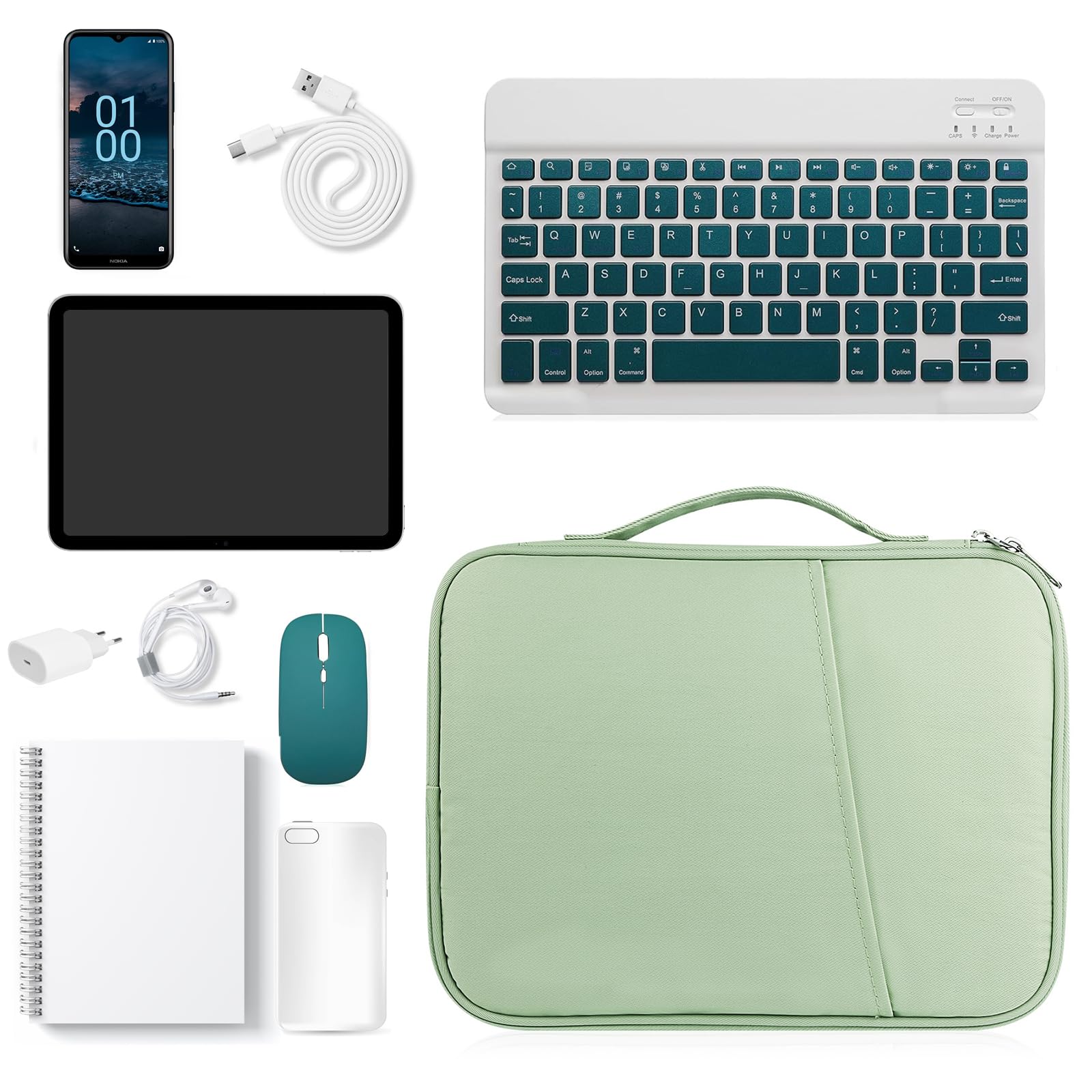 Bolsa para Tablet Impermeável com Múltiplas Camadas e Almofadadas ...