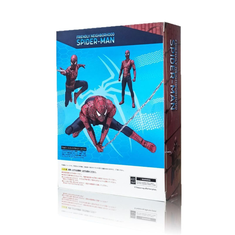 Ct Brinquedos Spiderman Mafex 185 Traje Clássico Anime Figura Ver ...