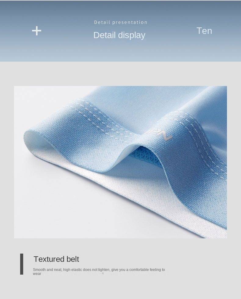 4 Pçs Boxer Shorts Roupa Interior Masculina De Seda Gelo Calcinha Sexy ...