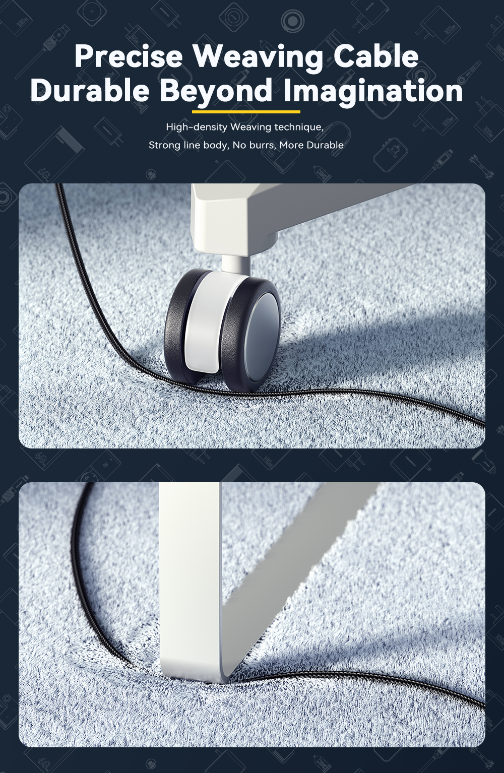 Essager 240W PD3.1 Cabo De Carregamento Super Rápido USB-C Para Tipo iPhone16 15 | Shopee Brasil