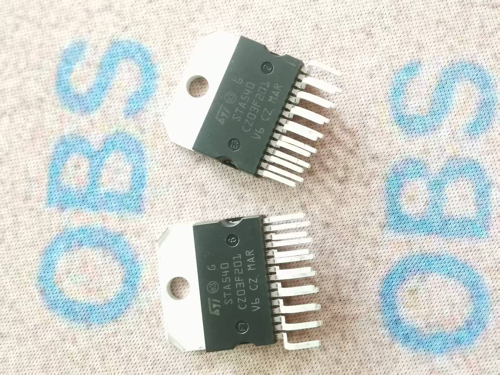 ((1 unidade) Amplificador de potência de áudio STA540 IC ZIP-15 importado novo Original pronto ...