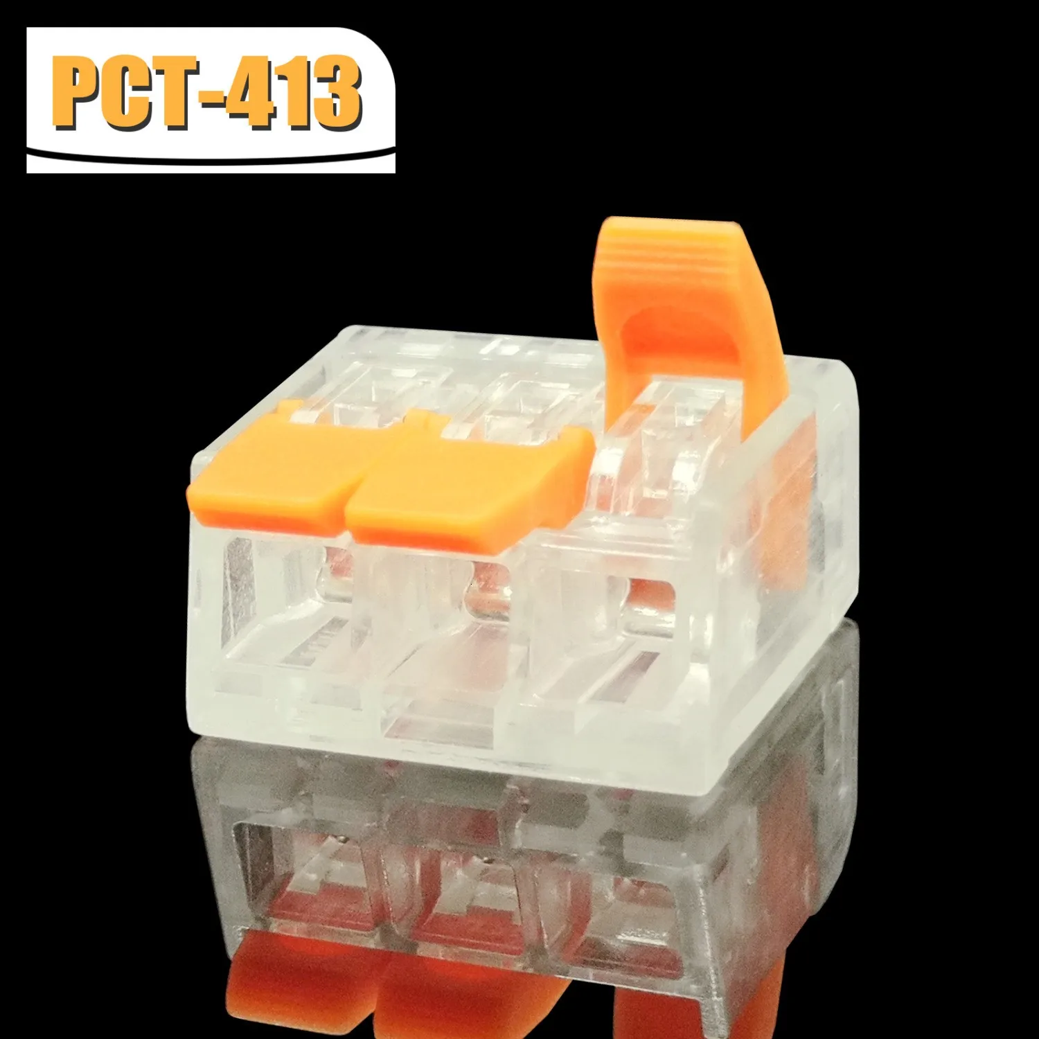Terminais Plug-in Rápidos Tipo Universal Laranja , Conectores De ...