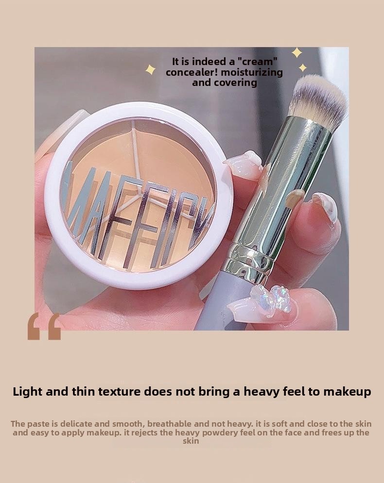 Corretivo de Três Cores: Cobre Poros, Manchas e Olheiras | Shopee Brasil