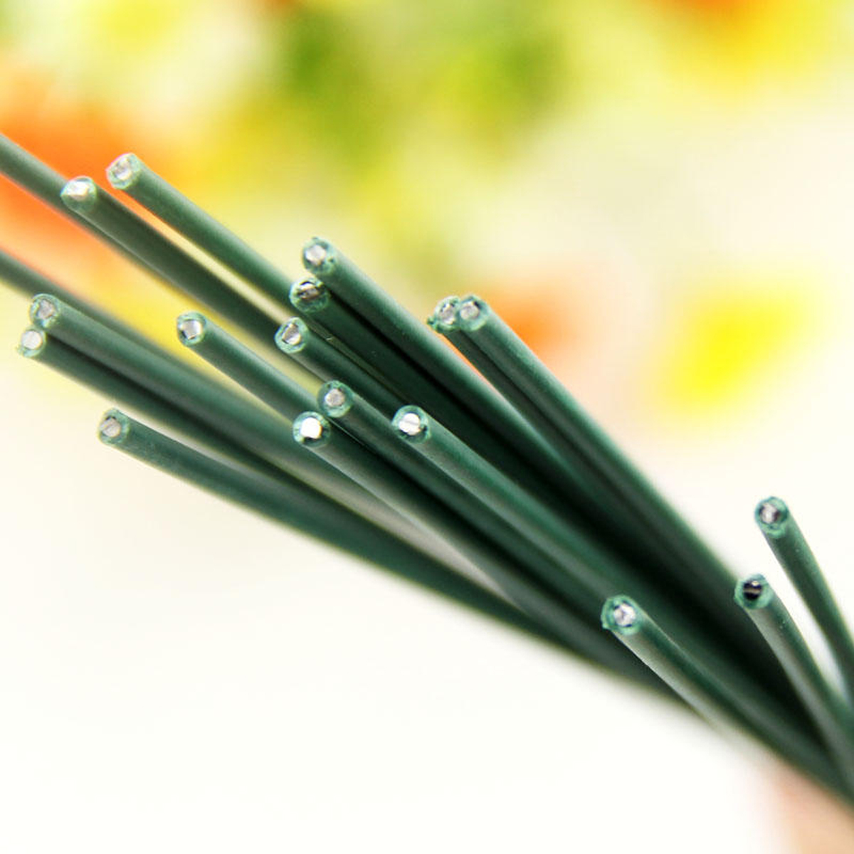 Pacote De Fios Florais | Kit DIY Arranjo De Flores Verdes (30/40 cm ...