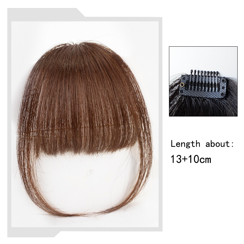 Peruca De Franja Invisível – Falsa Sem Costura Para Mulheres , Clipe De ...