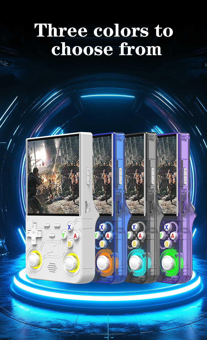 R36 Ultra Retro Handheld Console De Videogame Sistema Linux 4 Polegada ...