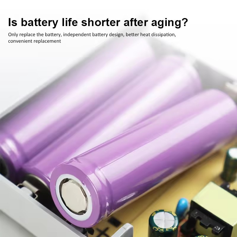 Mini Fonte de Alimentação UPS 5400mAh 12V 1.5A Backup para Câmera WiFi ...