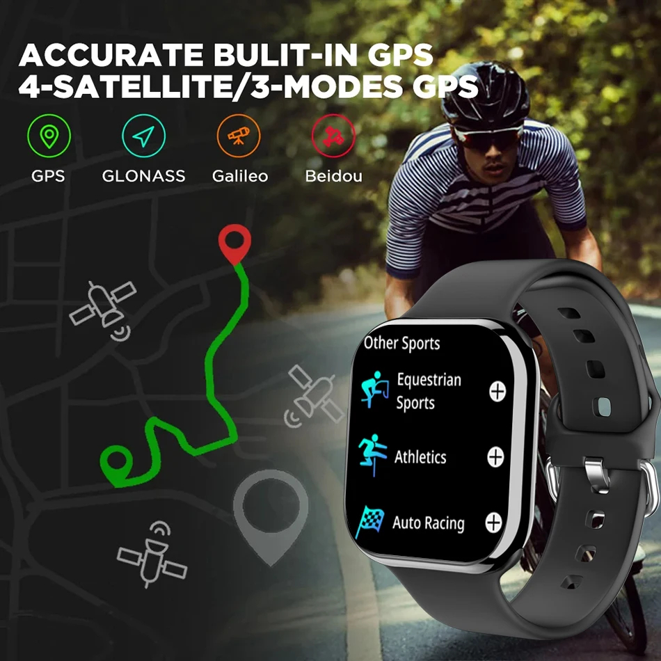 LAXASFIT Novo Smartwatch Relógio Inteligente 9 Max 2.01 Polegadas ...