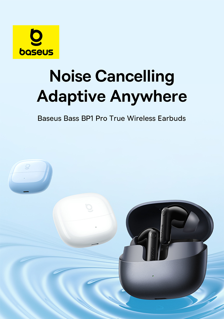 Baseus BP1 Pro ANC Fone De Ouvido Sem Fio-50dB Redução De Ruído De Alta ...