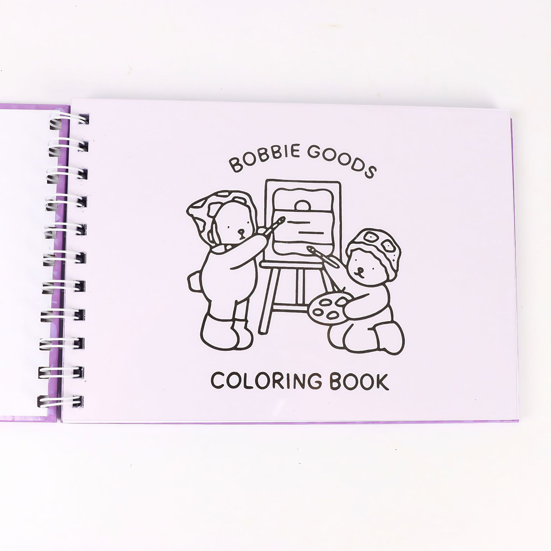 Conjunto de Caneta e Livro de Colorir BOBBIE GOODS Capa Dura Caderno de ...
