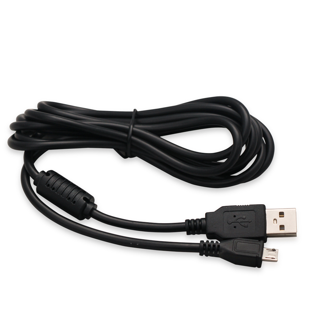 Cabo USB de 2m para carregamento de controles DualShock 4 no PS4 ...