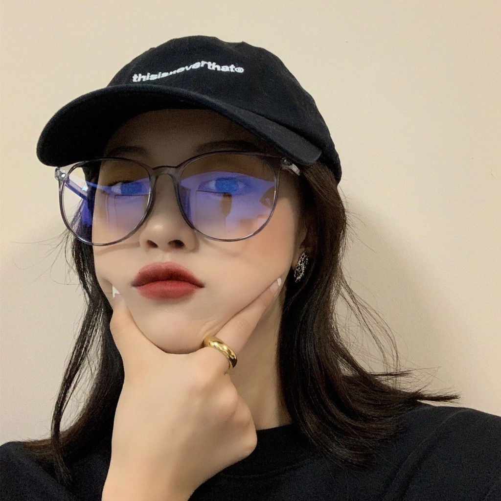 Óculos Redondos Vintage - Armação Preta Retro Coreana, Óptica Circular ...