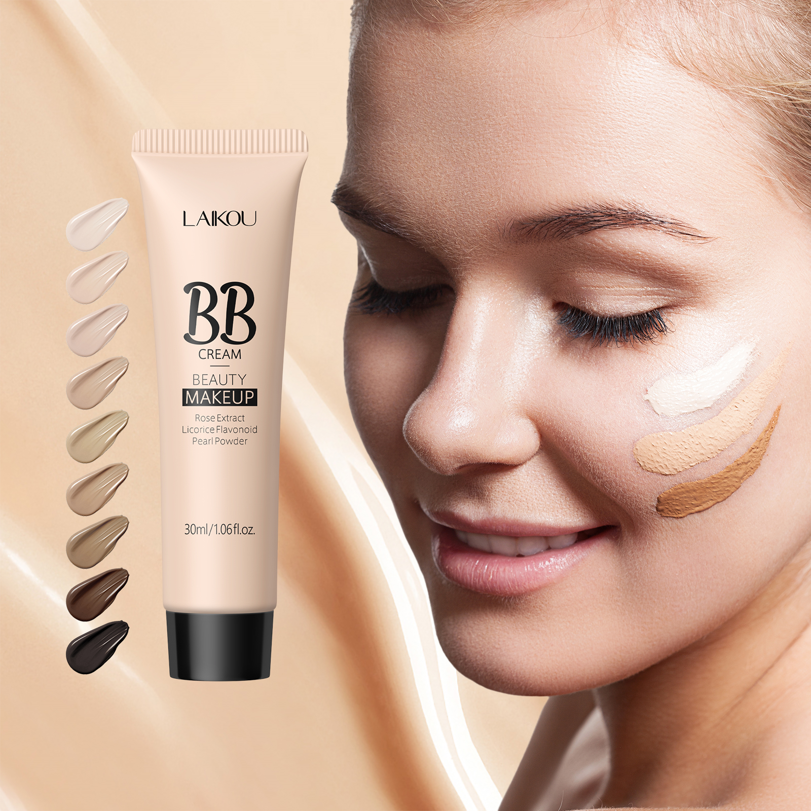 Creme BB 30ml Cor 6: Maquiagem Natural, Corretivo Facial, Base Líquida | Shopee Brasil