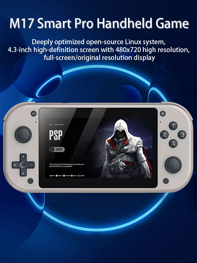 M17 Retro Handheld Console De Videogame Código Aberto Sistema Linux 4.3 ...