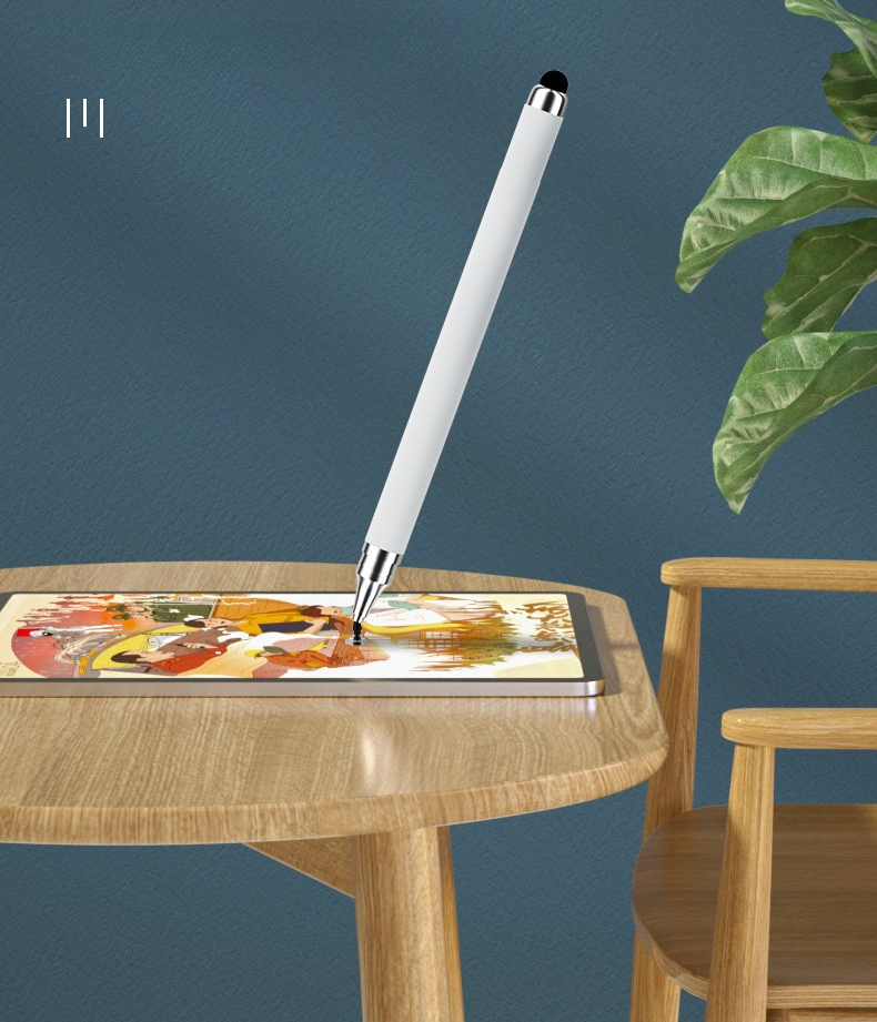 Caneta Stylus Com Ponta De Silicone De Alta Precisão-2 Em 1 Para ...
