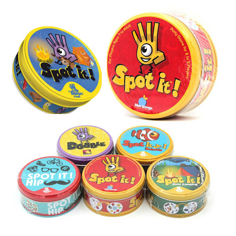 Spot It Dobble Find Game Jogo De Aniversário Da Família Festa Kids Toys ...
