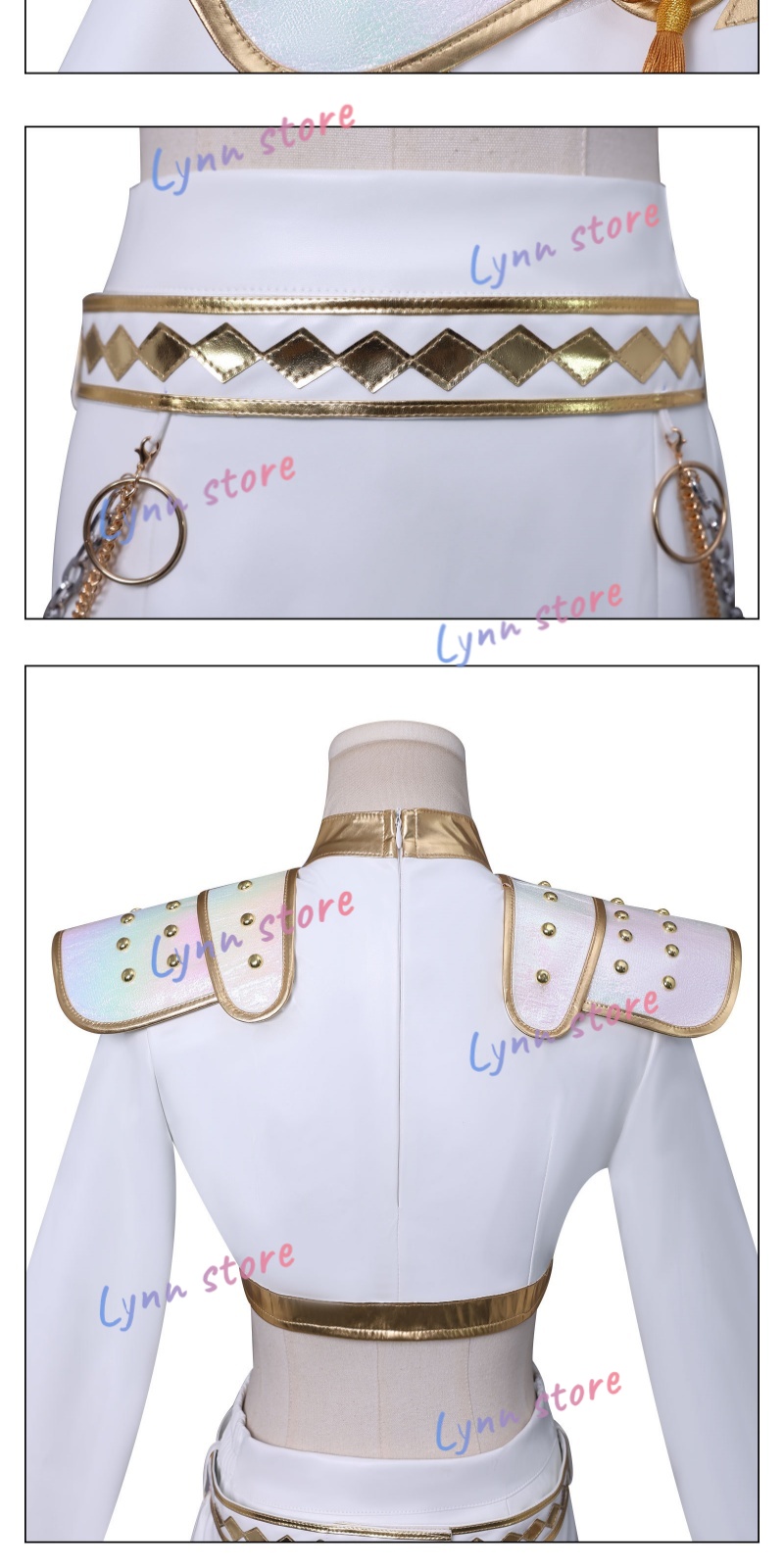 KPOP Cosplay Fantasia Animado DEMON HUNTERS RUMI ZOEY MIRA Peruca De ...