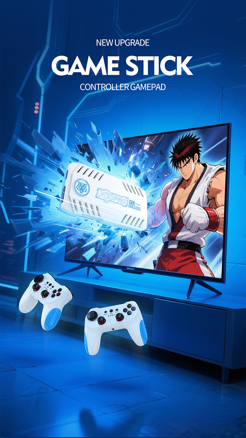 Modelos Mais Recentes X10Pro Gaming Sticks 4K HD Retro Console Equipado ...