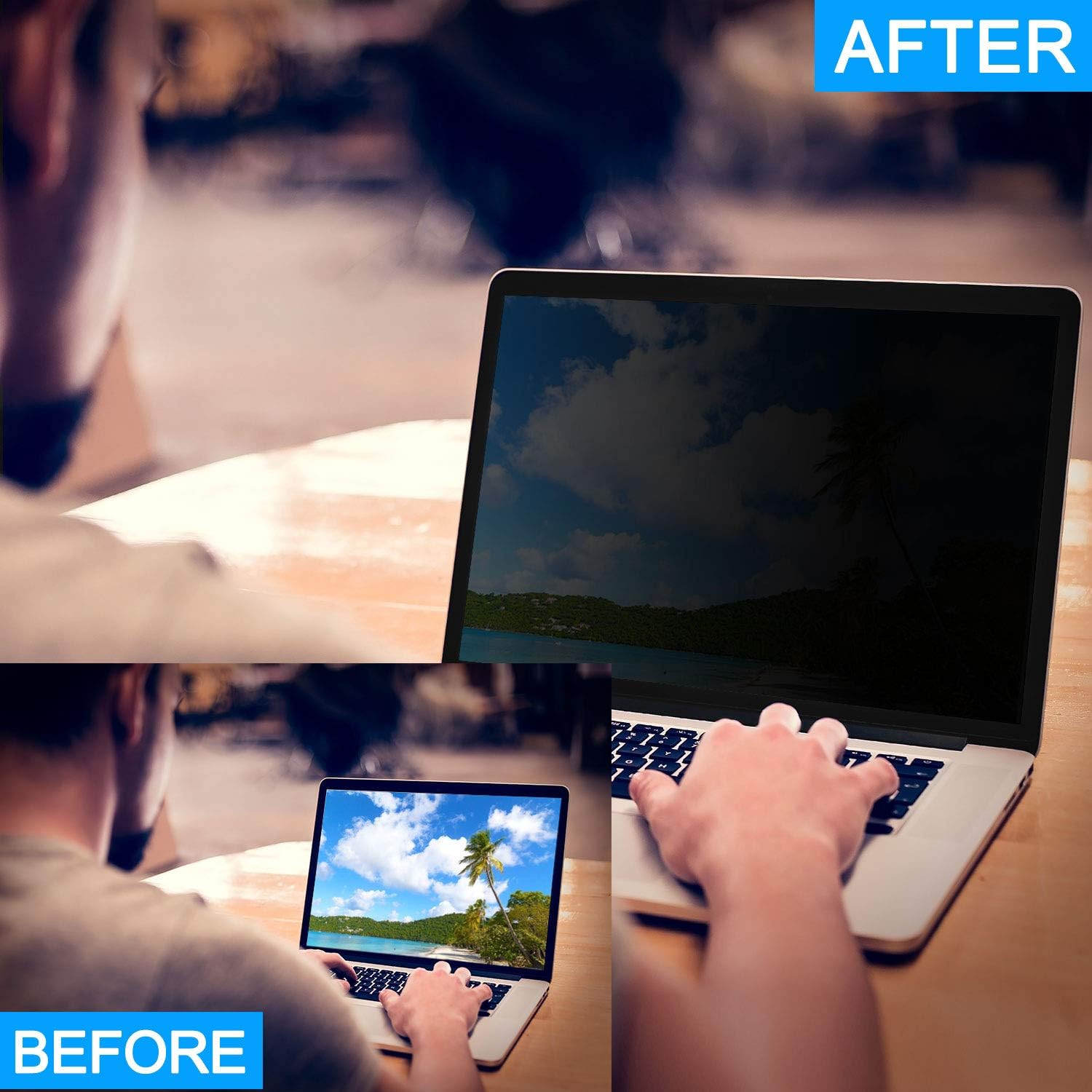 Protetor De Tela De Privacidade Para Laptop , Laptops Notebook , Filtro ...