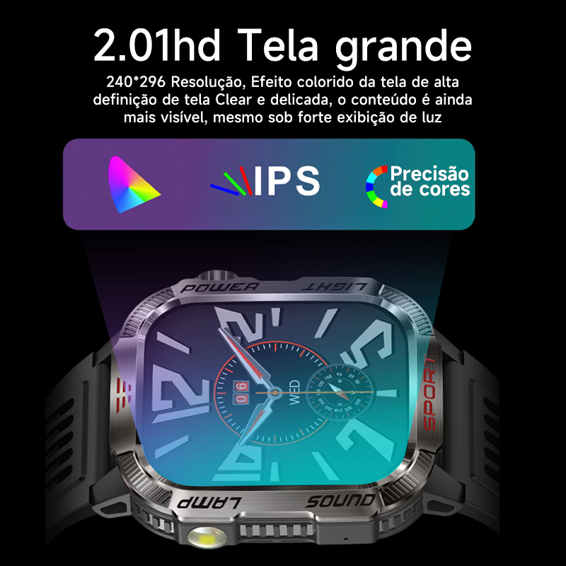 Smartwatch HT29 Pro Bluetooth 600mAh Bluetooth Saúde Atividades Físicas ...