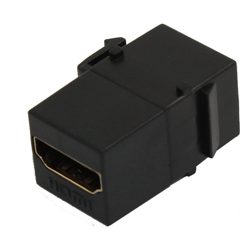 Adaptador Keystone Placa HDMI Fêmea para Fêmea Suporte 4K Fácil ...