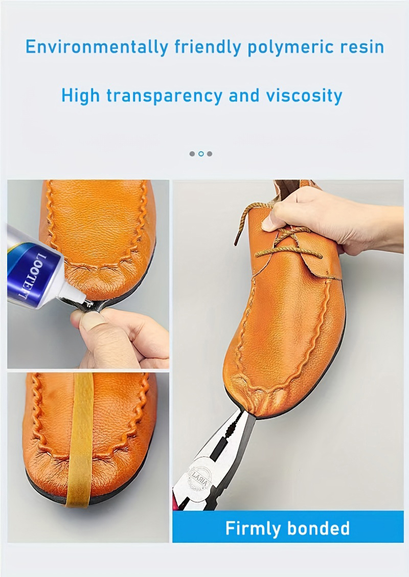 Cola Forte Universal Para Sapatos , Reparo Rápido À Prova D'água Tênis ...
