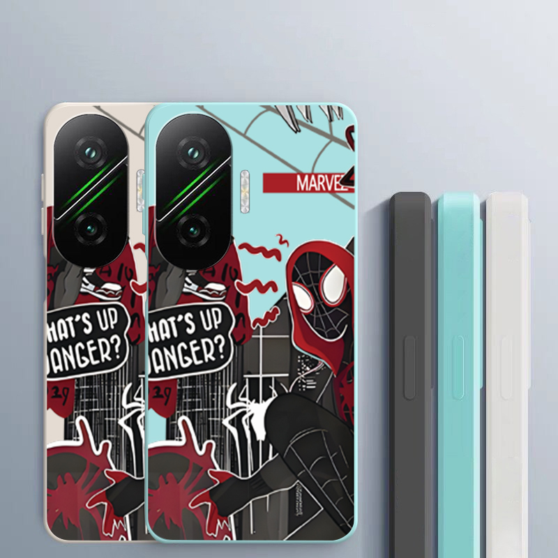 Xiaomi Poco F7 M7 Homem Aranha Moda Caso Marvel Silicone Capa Mole Invólucro Durável | Shopee Brasil