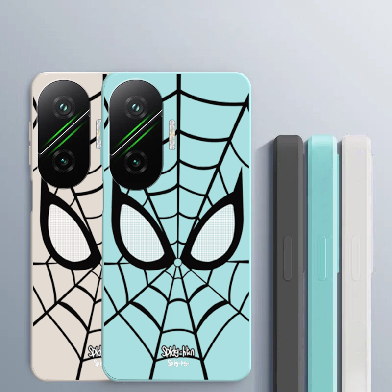 Xiaomi Poco F7 M7 Artístico Homem Aranha Net Case Capa De Silicone Líquido Caixa De Borracha ...