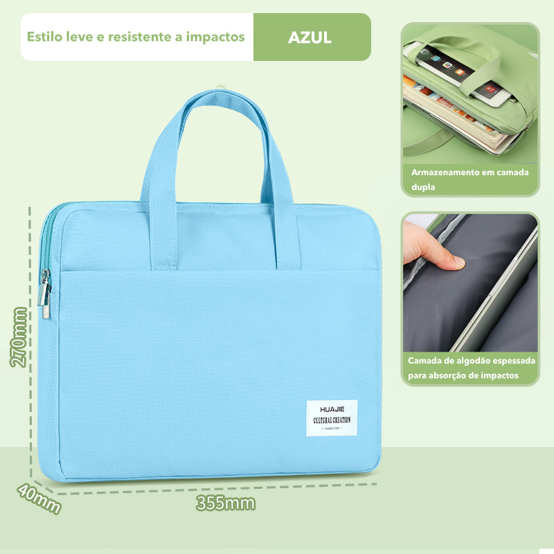 Capa Case Pasta Notebook de 14 ate 16 polegadas Super Reforçada Alça ...
