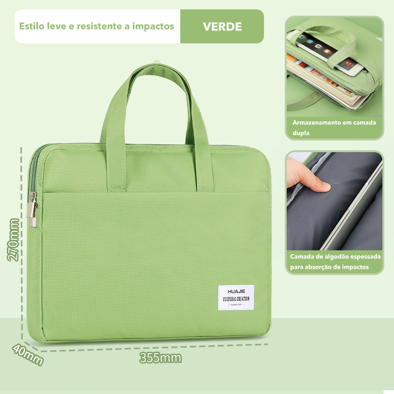 Capa Case Pasta Notebook de 14 ate 16 polegadas Super Reforçada Alça ...