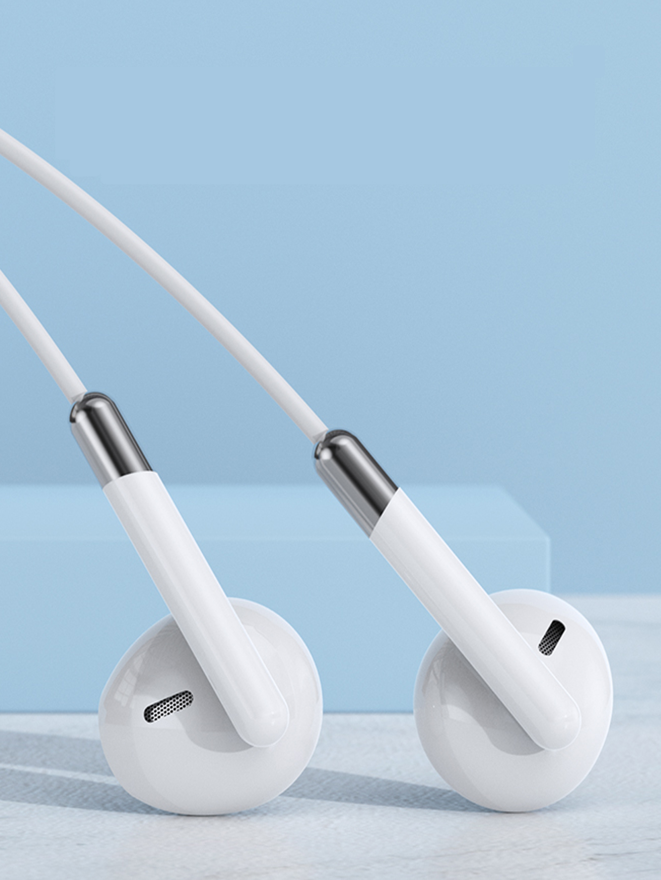 Fones de Ouvido com Fio Tipo C USB-C Intra-Auricular com Botão Digital ...
