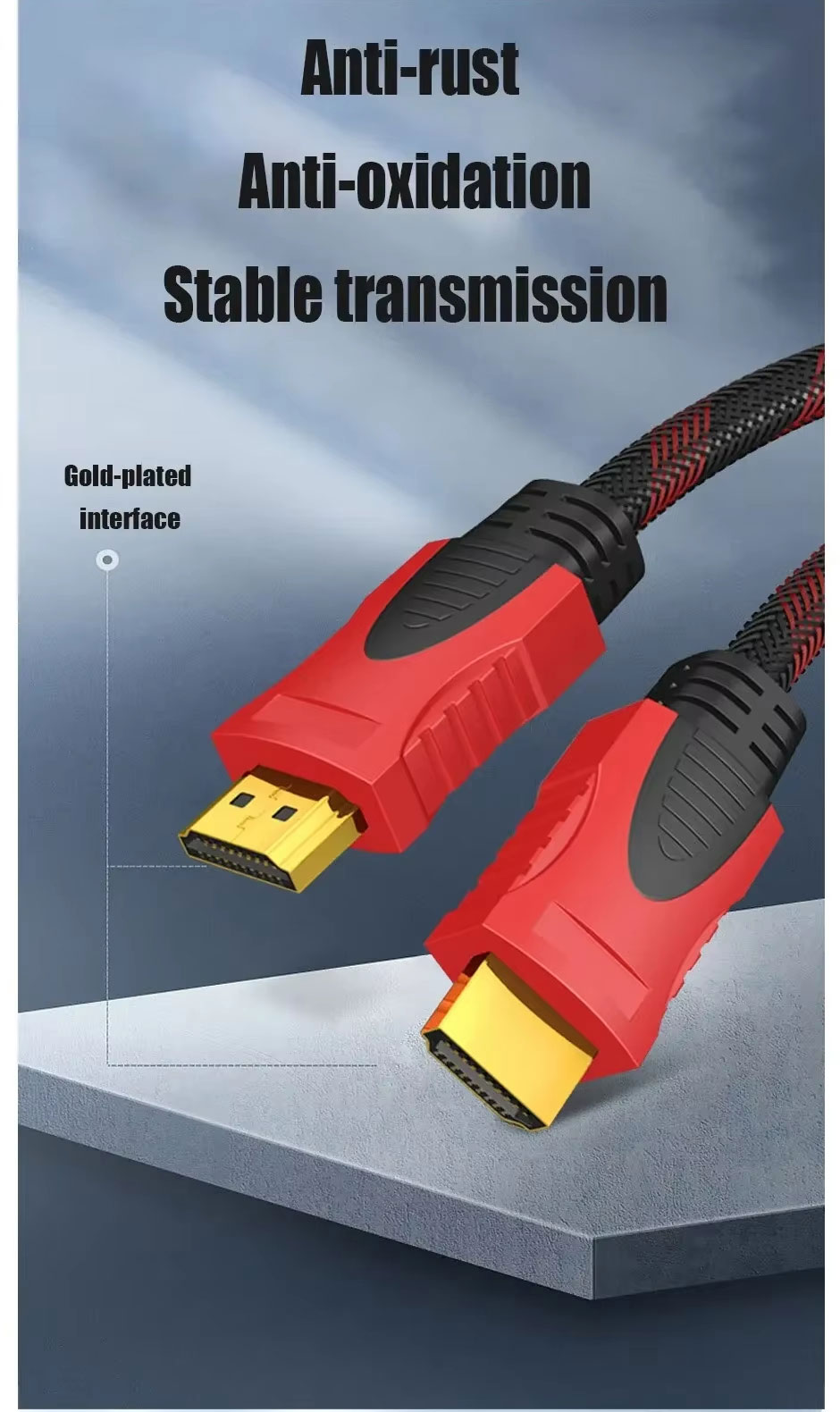 Cabo de extensão HDMI de 15 metros para Switch, PS4, TV Box e TV HD ...