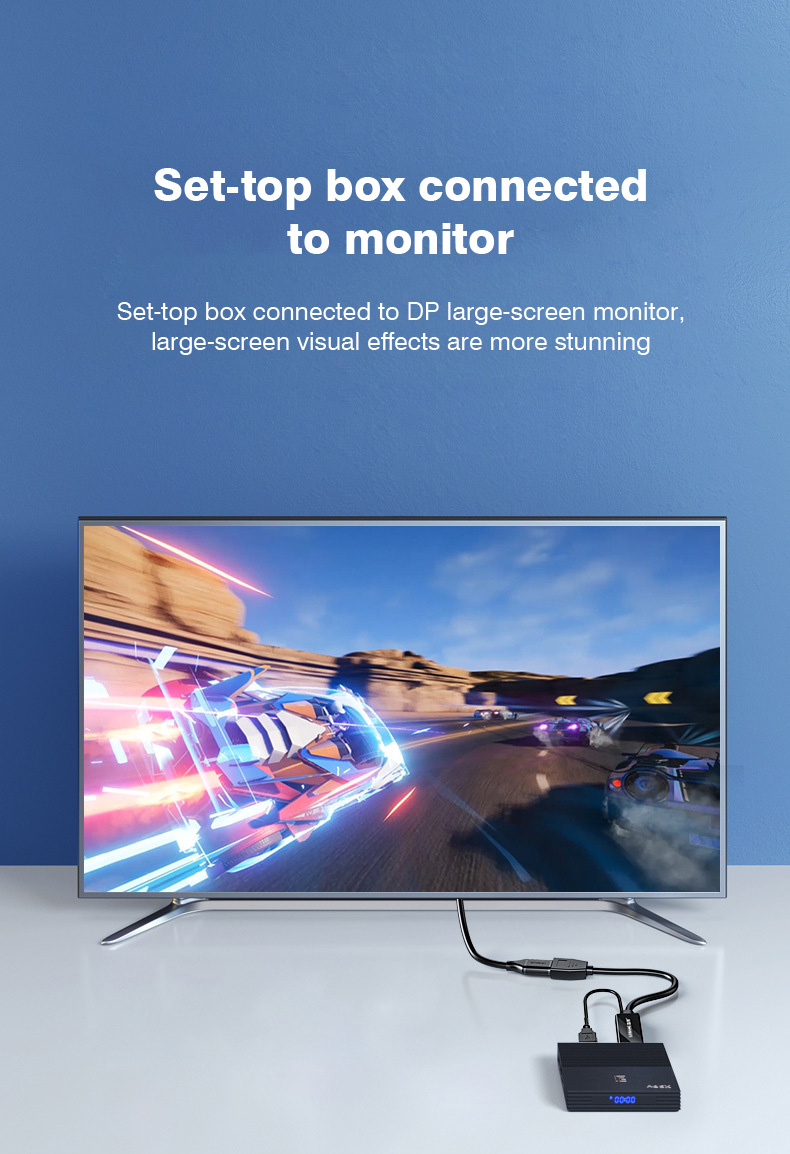 Cabo HDMI para DisplayPort Cabo HDTV para DP 4K 60Hz 2K 120Hz para PC ...