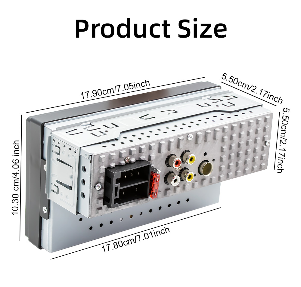 ESSGOO 1 Din 7 Polegada Carro Multimídia Centro Automotivo MP5 Player Bluetooth Estéreo Rádio Do ...