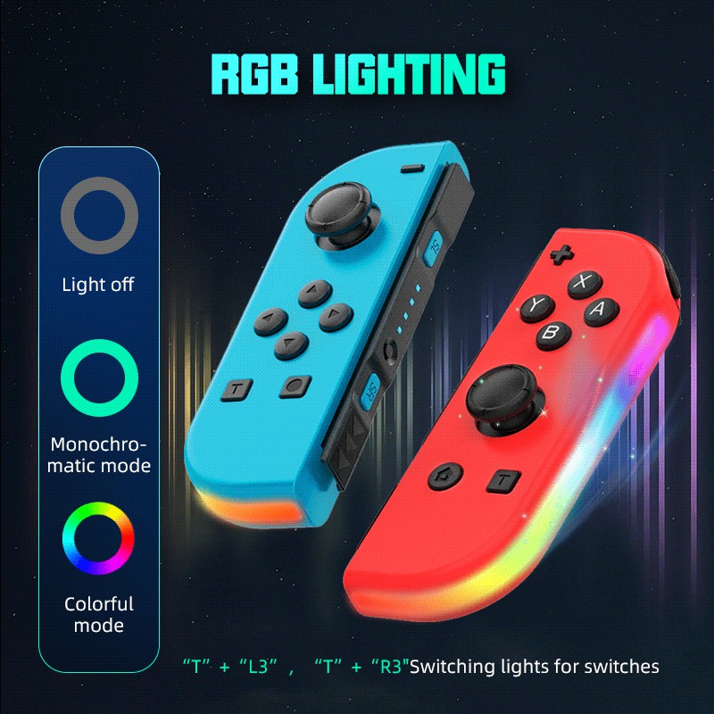Joy Pad Joycons Controlador para Nintendo Switch Joystick Gamepad ...