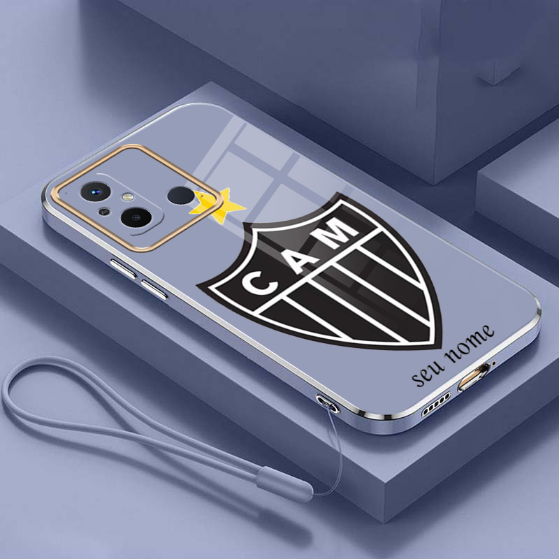 Caso De Nome Personalizado Xiaomi Redmi 12C 10C 10A 9A 9C Mineiro ...