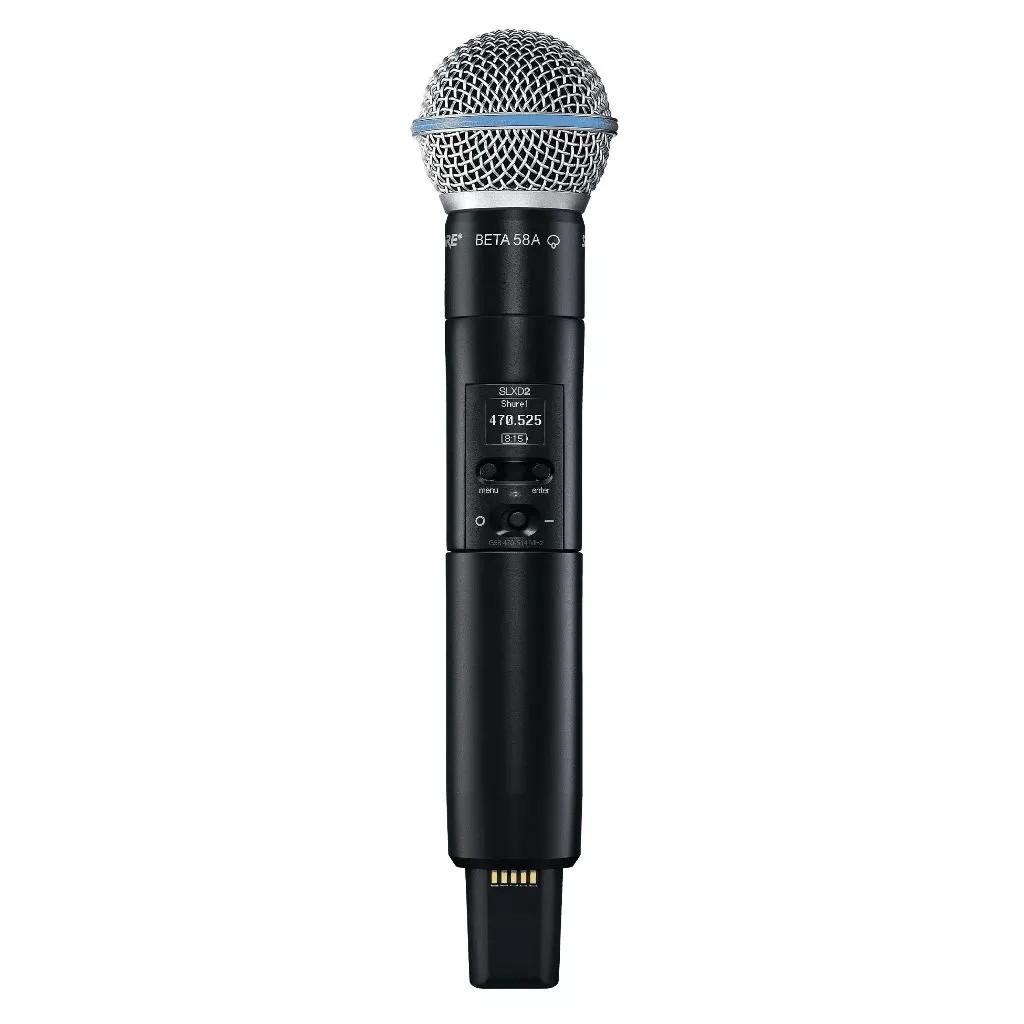 Desempenho Sem Fio Profissional Da Fase Do Sistema Microfone De SHURE SLXD4 Beta58 UHF | Shopee ...