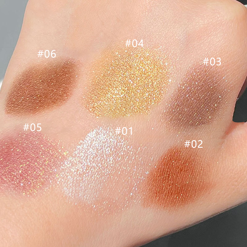 Bobeini 2 Em 1 Glitter Eyeshadow Lápis De Sombra De Ponta Dupla Para ...