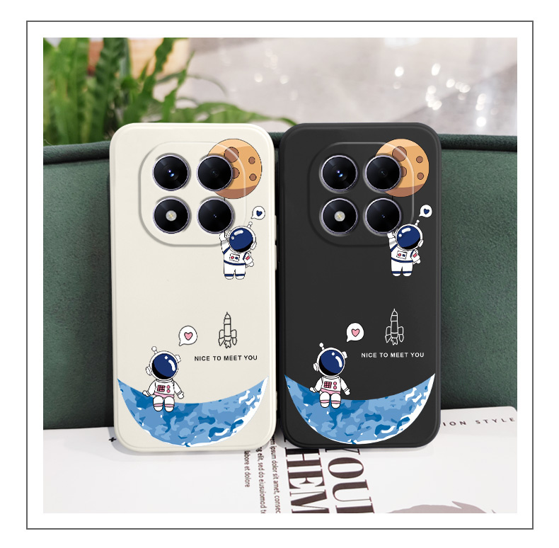Capa De Telefone Para Xiaomi Poco X7 F7 Pro Ultra 5G Roving Astronauta ...