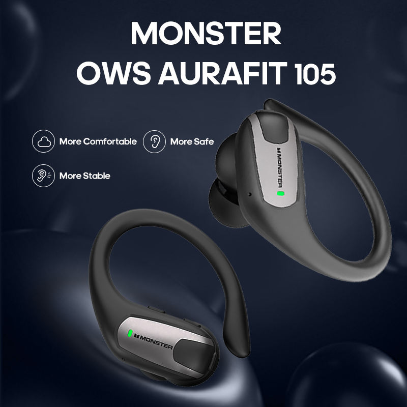 Fones de Ouvido Sem Fio Bluetooth Monster X05: Microfone, TWS ...
