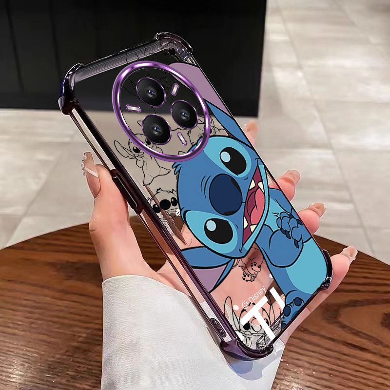 realme 14 Pro + 5G 14T 14x 5G Happy Stitch Capa Macia À Prova De Choque ...