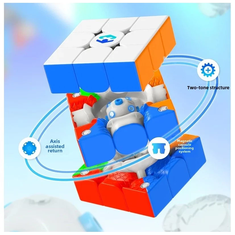 Cubo Mágico Magnético Tianma X3 Core 3x3x3 3x3 Speed Cube Moretry ...