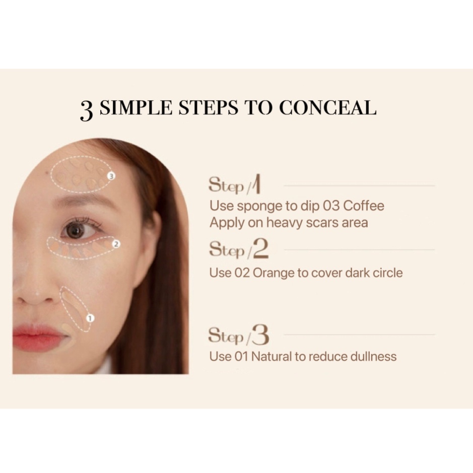 [FLORTTE] Flor Lolia Song Concealer Palette Cute Ode to Series ...