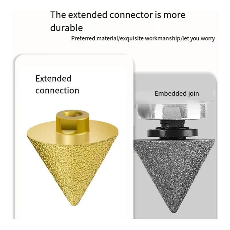 Broca De Chanfro Biselada Diamantada De 38-50mm-Rosca M14 Brasada Para ...
