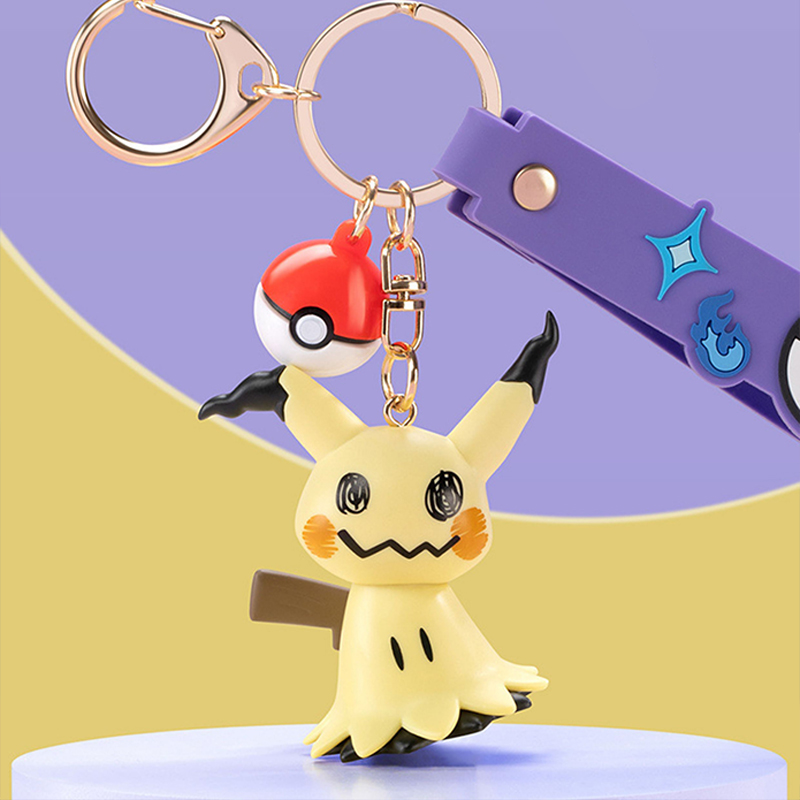 MINISO série de companheiros de aventura pokémon - chaveiro fofo e ...