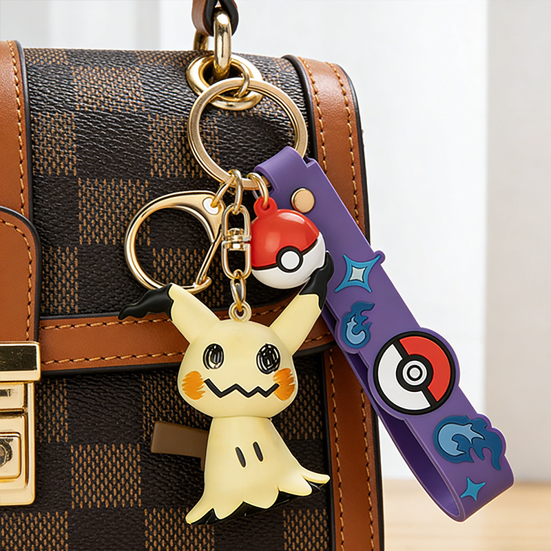 MINISO série de companheiros de aventura pokémon - chaveiro fofo e ...