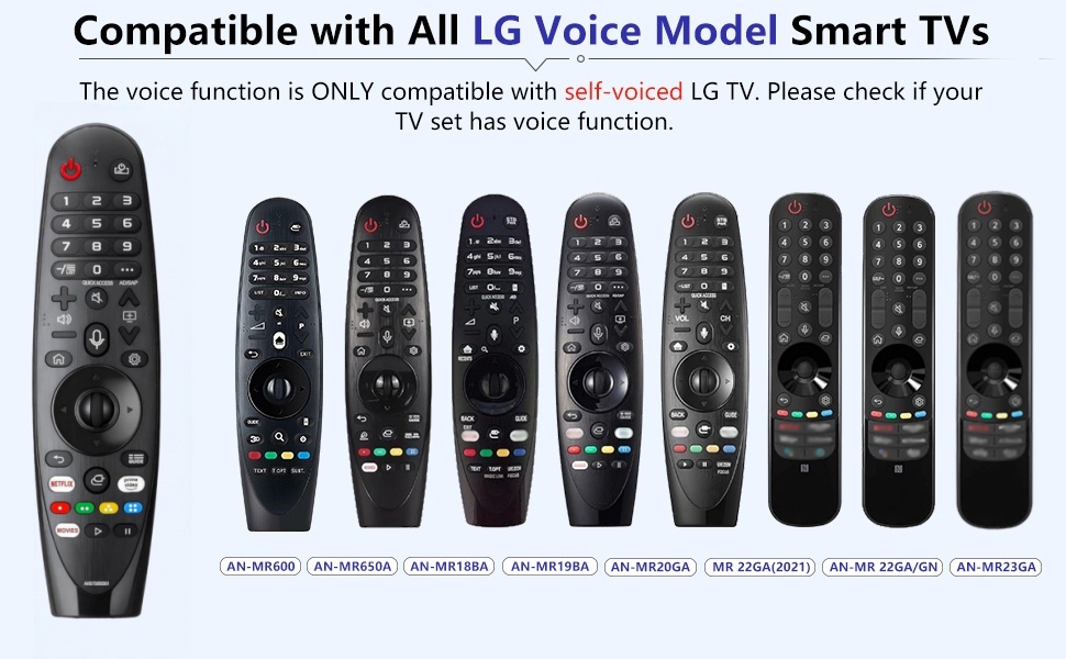 AKB75855501 para Controle Remoto de Substituição LG Smart Magic para ...